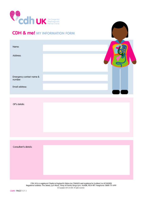 Nursery/school starter pack for download - CDH UK